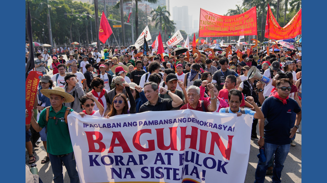 Philippine president says 7 suspects in corruption scandal have been ...
