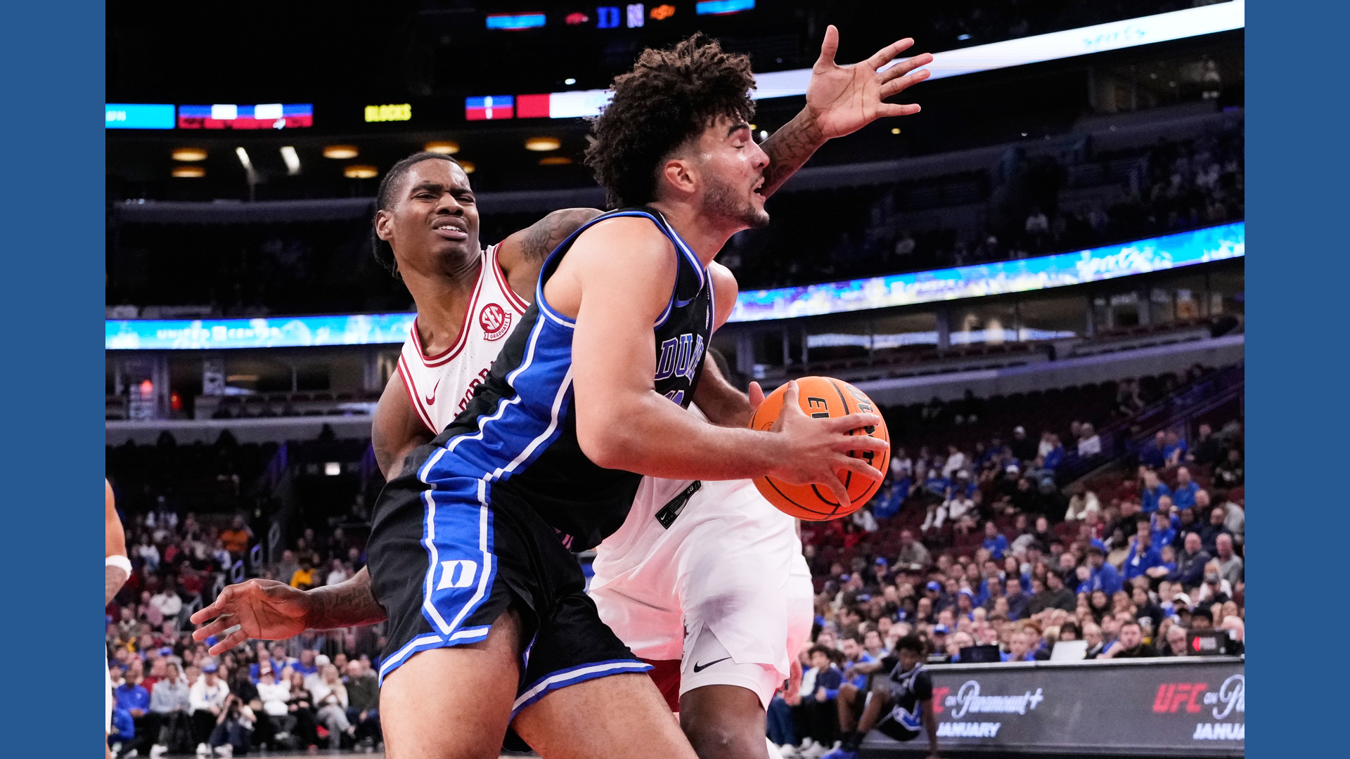 Cameron Boozer scores 35 points as No. 4 Duke tops No. 22 Arkansas 80 ...