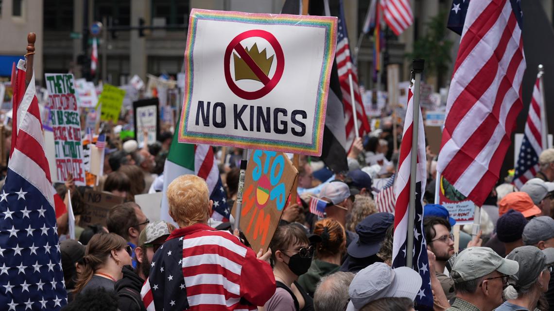 Where No Kings protests are happening nationwide this weekend ...