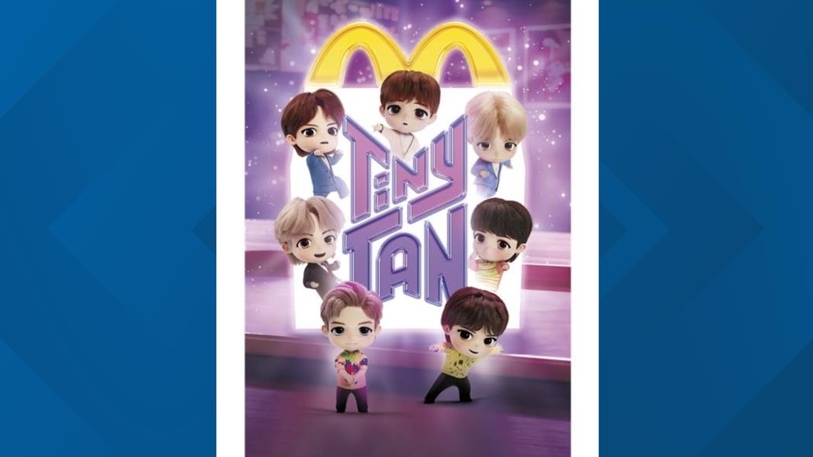 McDonald's and BTS to launch new TinyTAN Happy Meal globally | 12newsnow.com