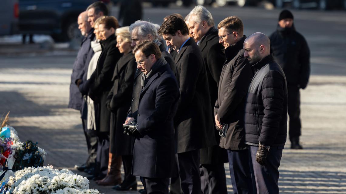 Ukraine-Russia war enters its third year; World leaders visit Kyiv ...
