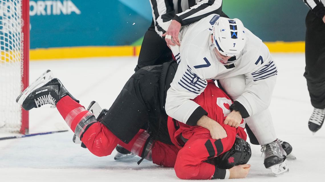 French player who fought Canada's Tom Wilson has been suspended for the ...