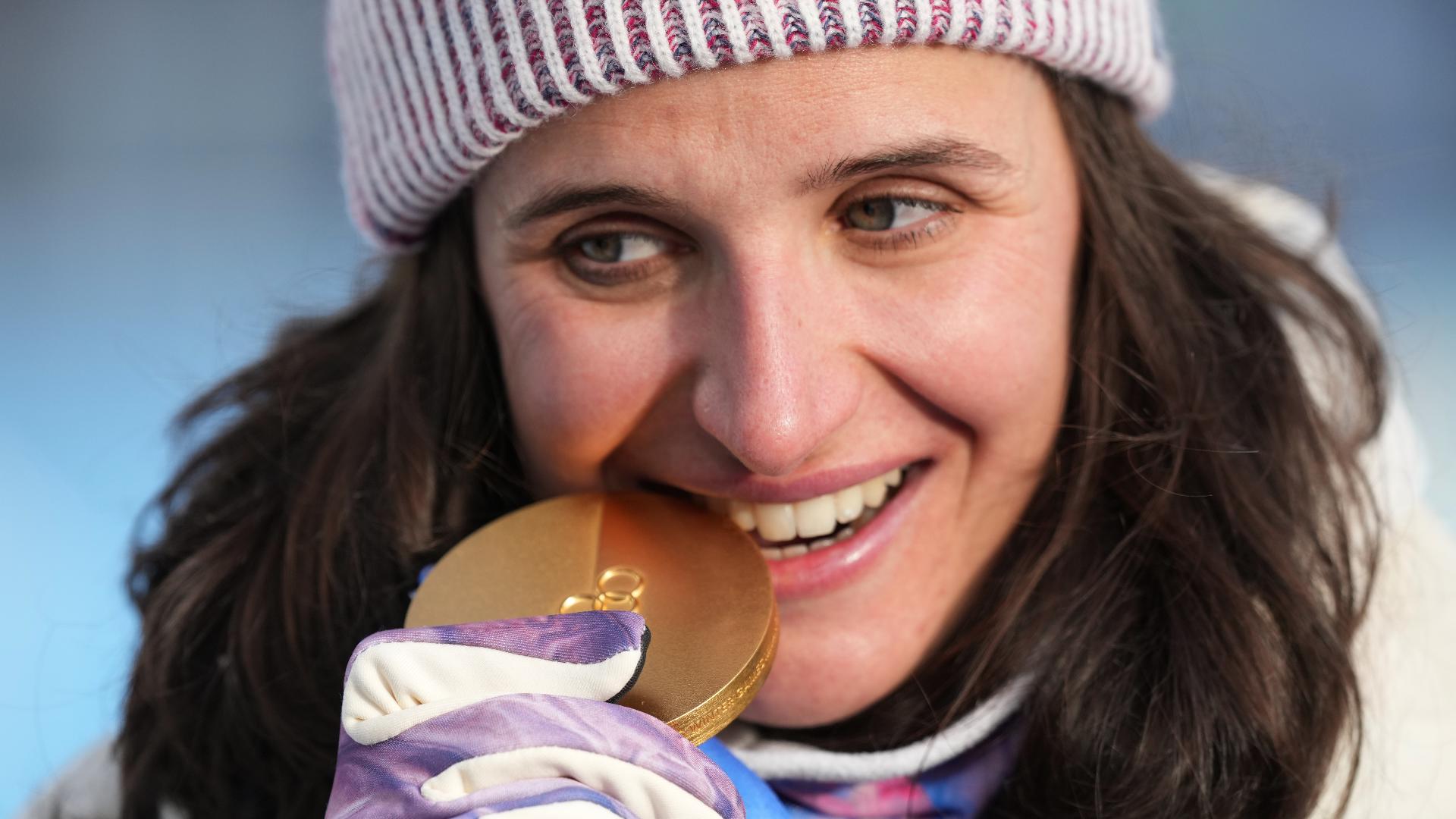 French biathlon athlete wins gold following theft conviction for ...