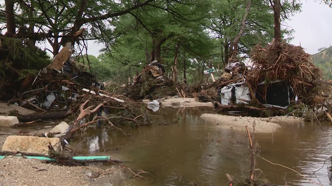Residents return to destroyed RV campgrounds after catastrophic floods ...