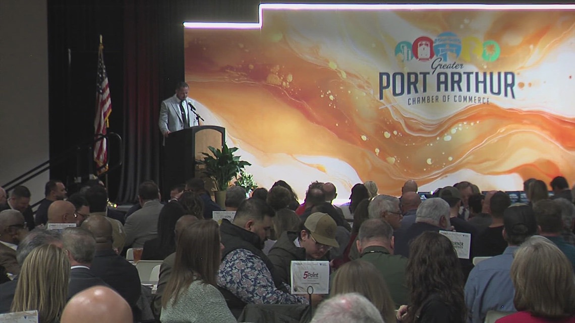 Port Arthur Chamber of Commerce holds 2026 annual banquet | 12newsnow.com