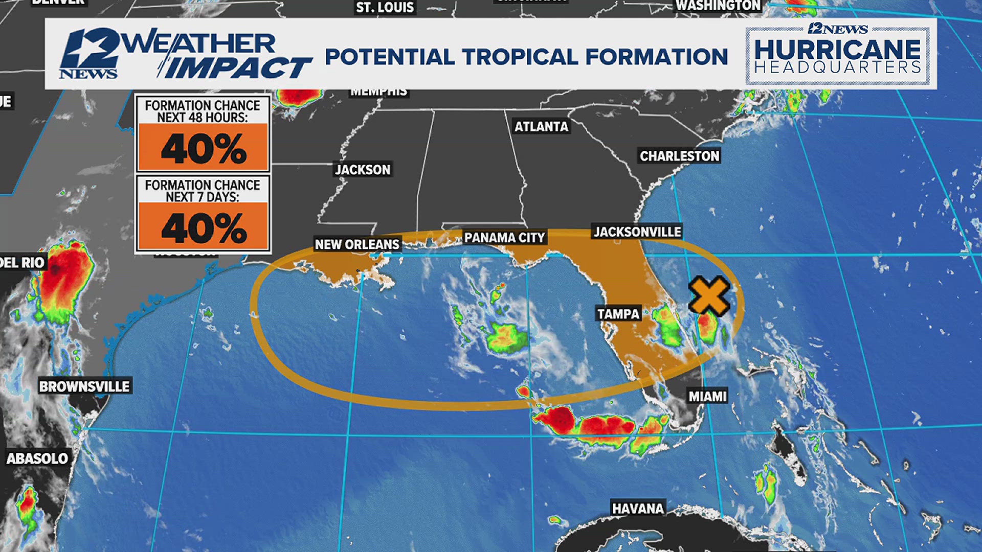 Tropical update: National Hurricane Center monitors spot in the Gulf ...