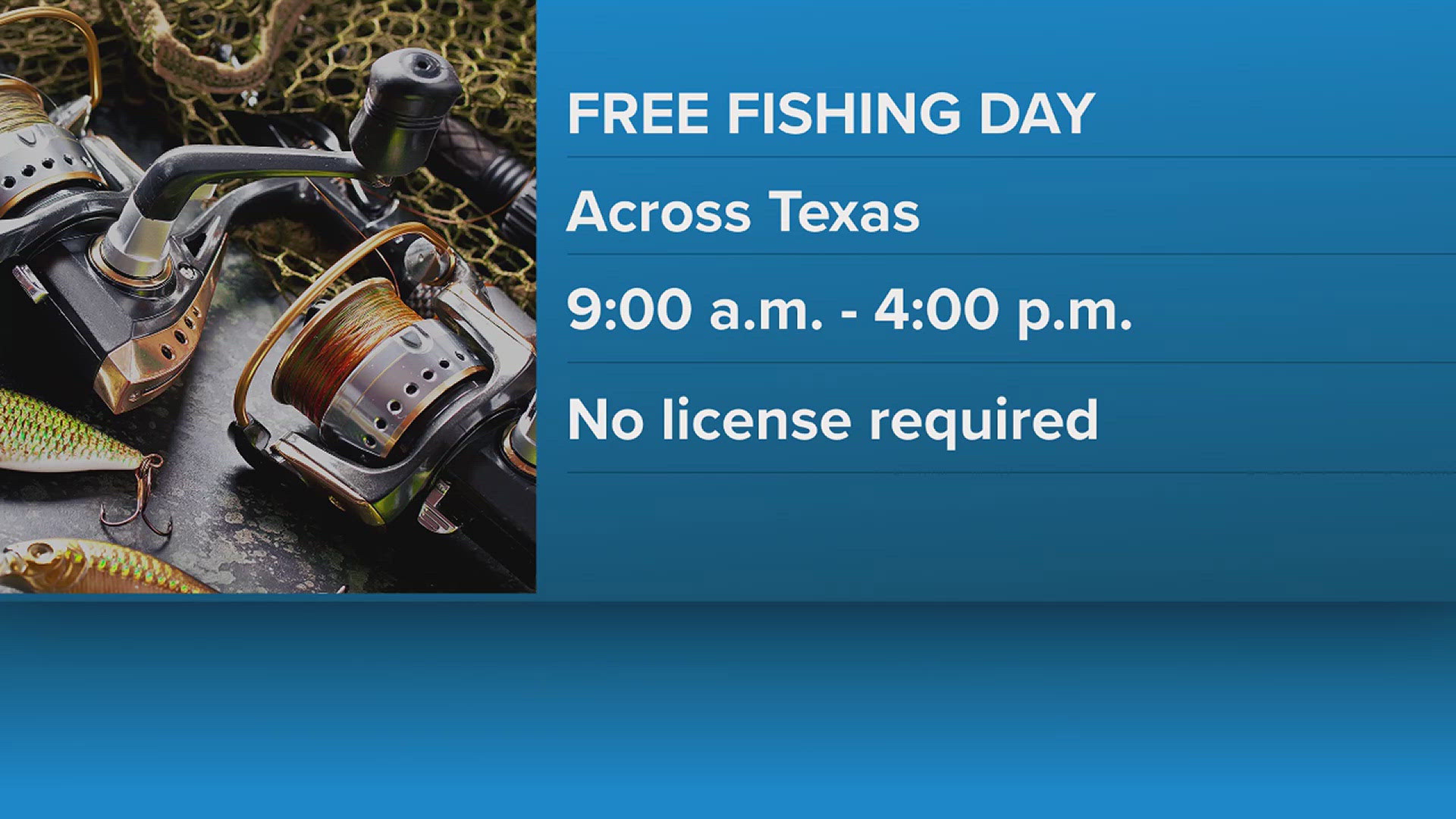 Texas Free Fishing Day 2026: Cast a line without a license at public ...