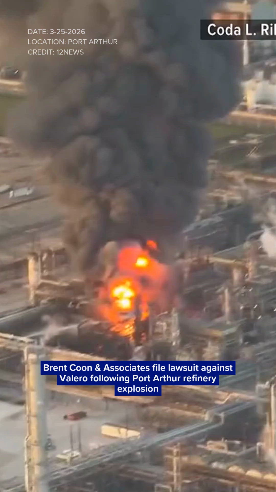 Brent Coon & Associates file lawsuit against Valero following Port ...