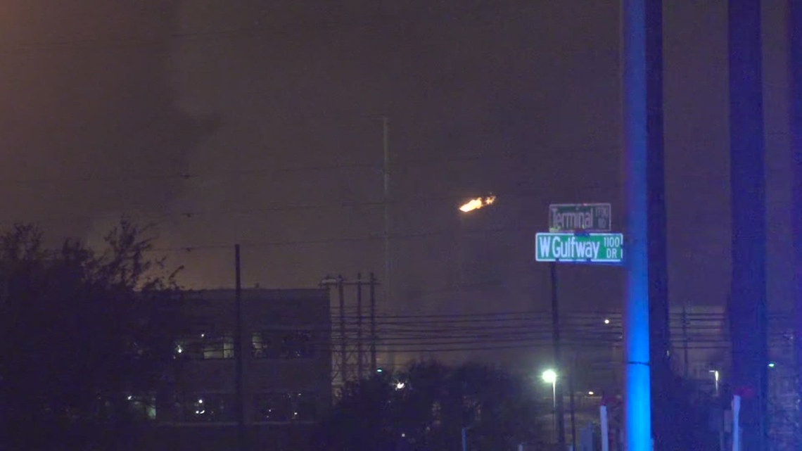 Fire remains active after Valero refinery explosion in Port Arthur ...