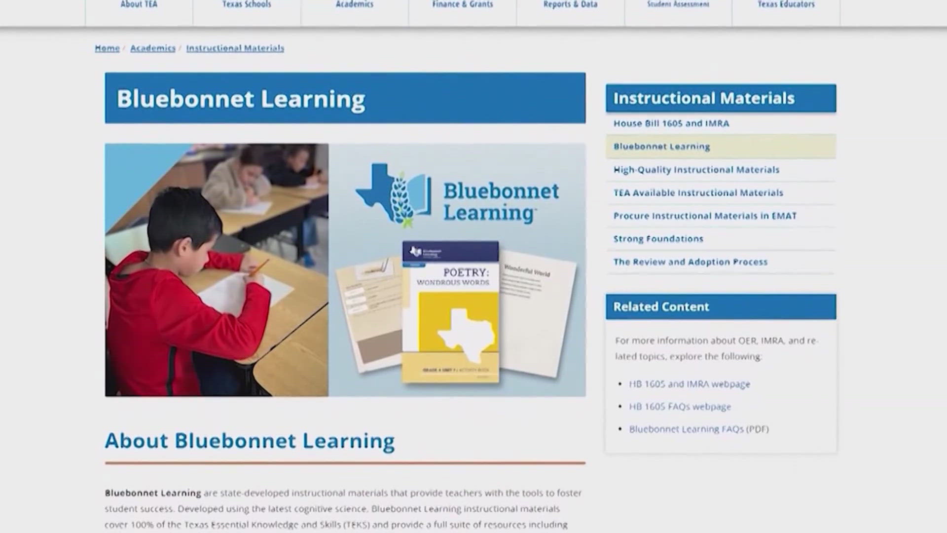 Southeast Texas schools weigh new ‘Bluebonnet Learning’ curriculum ...