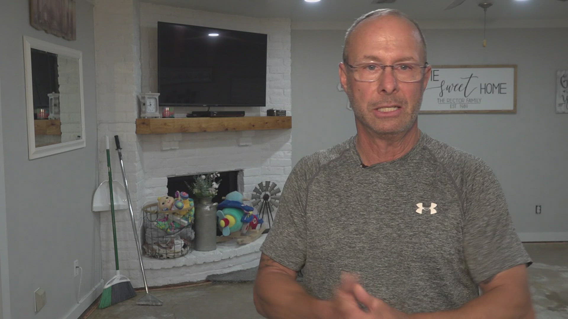 A newly renovated home in Lumberton floods | 12newsnow.com