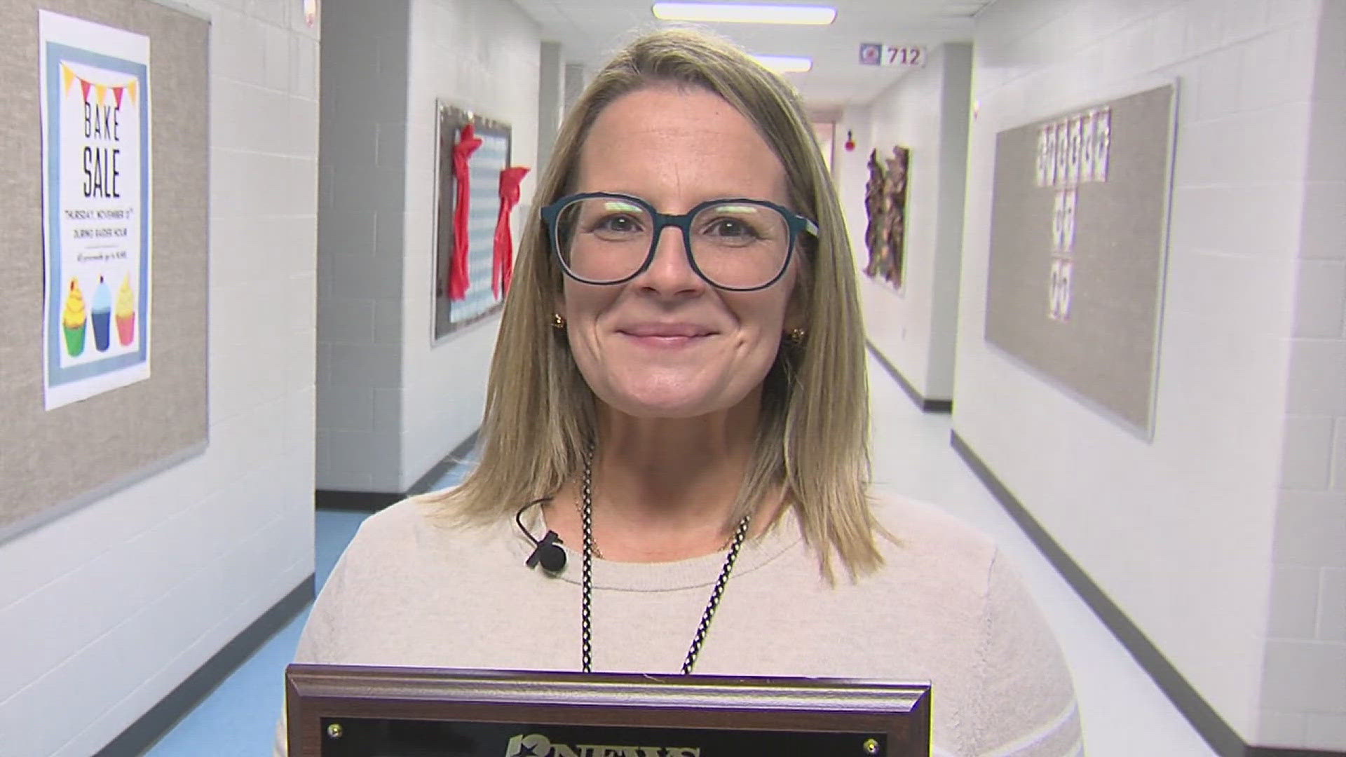 Lumberton Middle School paraprofessional receives December's Golden ...
