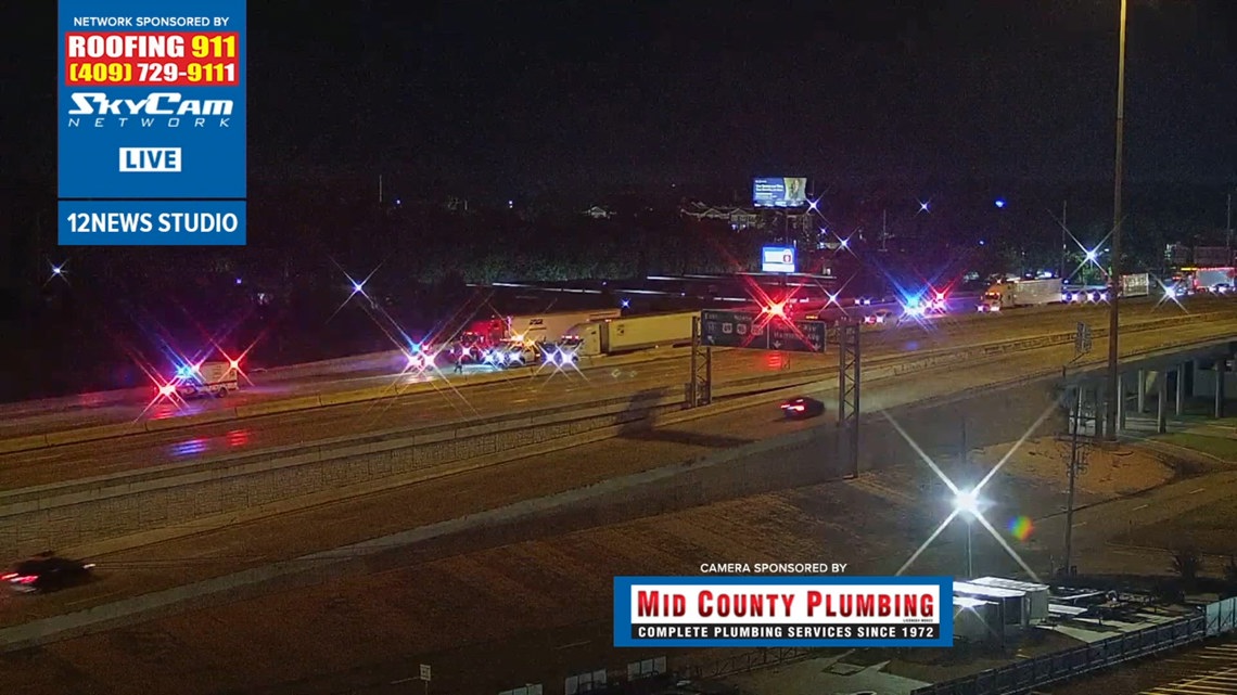 Traffic on I10 West backed up after crash | 12newsnow.com
