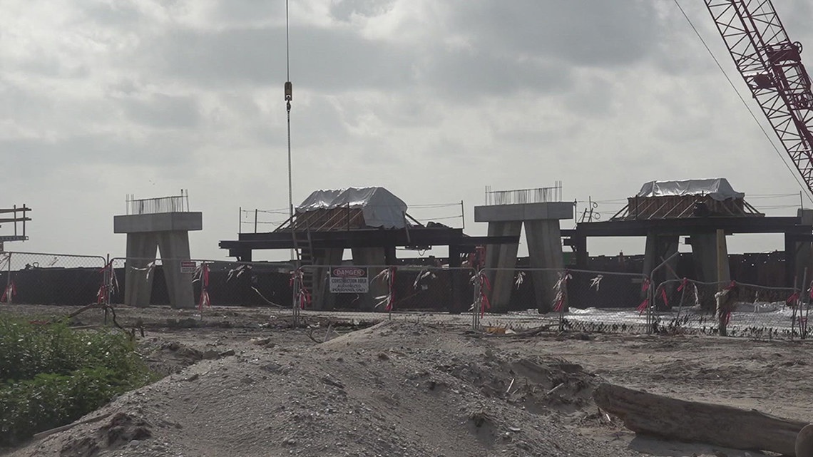 Construction booming at Rollover Pass, where a new $30M fishing pier is ...