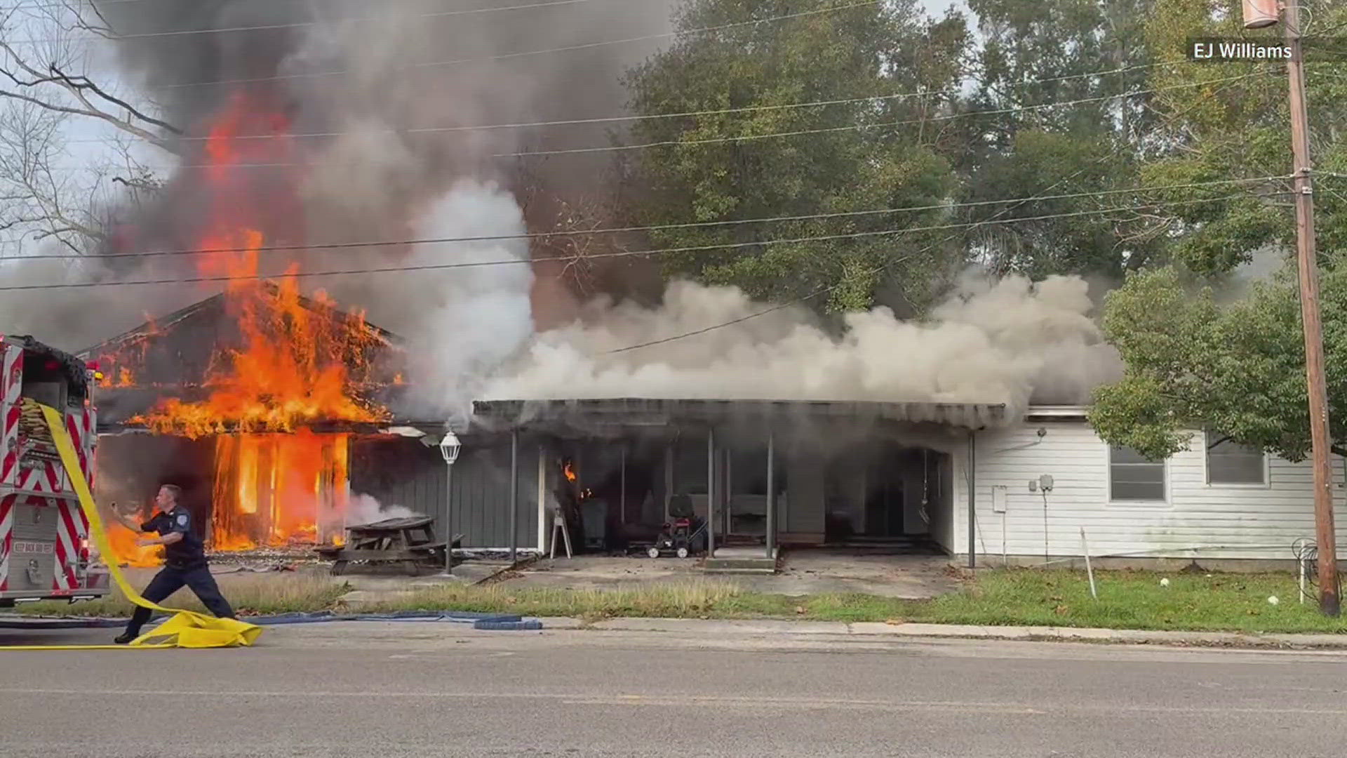 Firefighters battle house fire in West Orange on Monday | 12newsnow.com