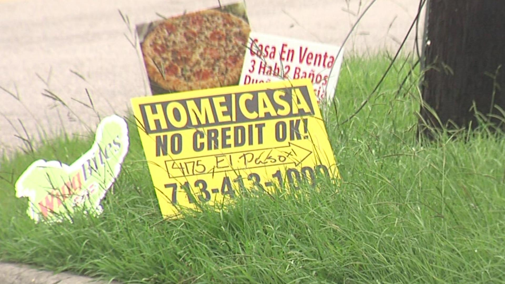 City of Beaumont cracking down on 'bandit signs' | 12newsnow.com