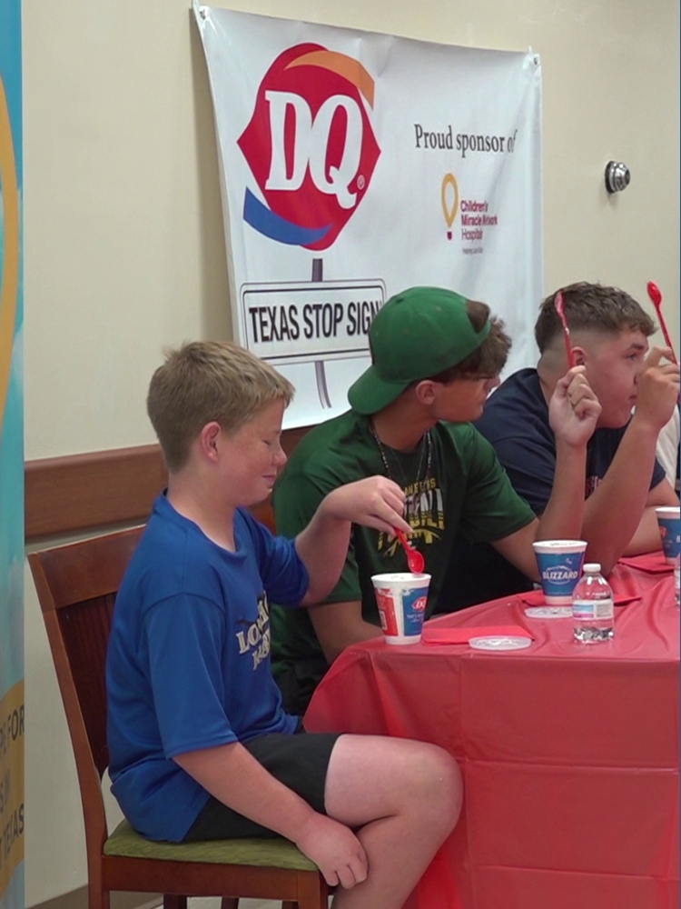Southeast Texas students compete in Blizzard eating contest for charity ...