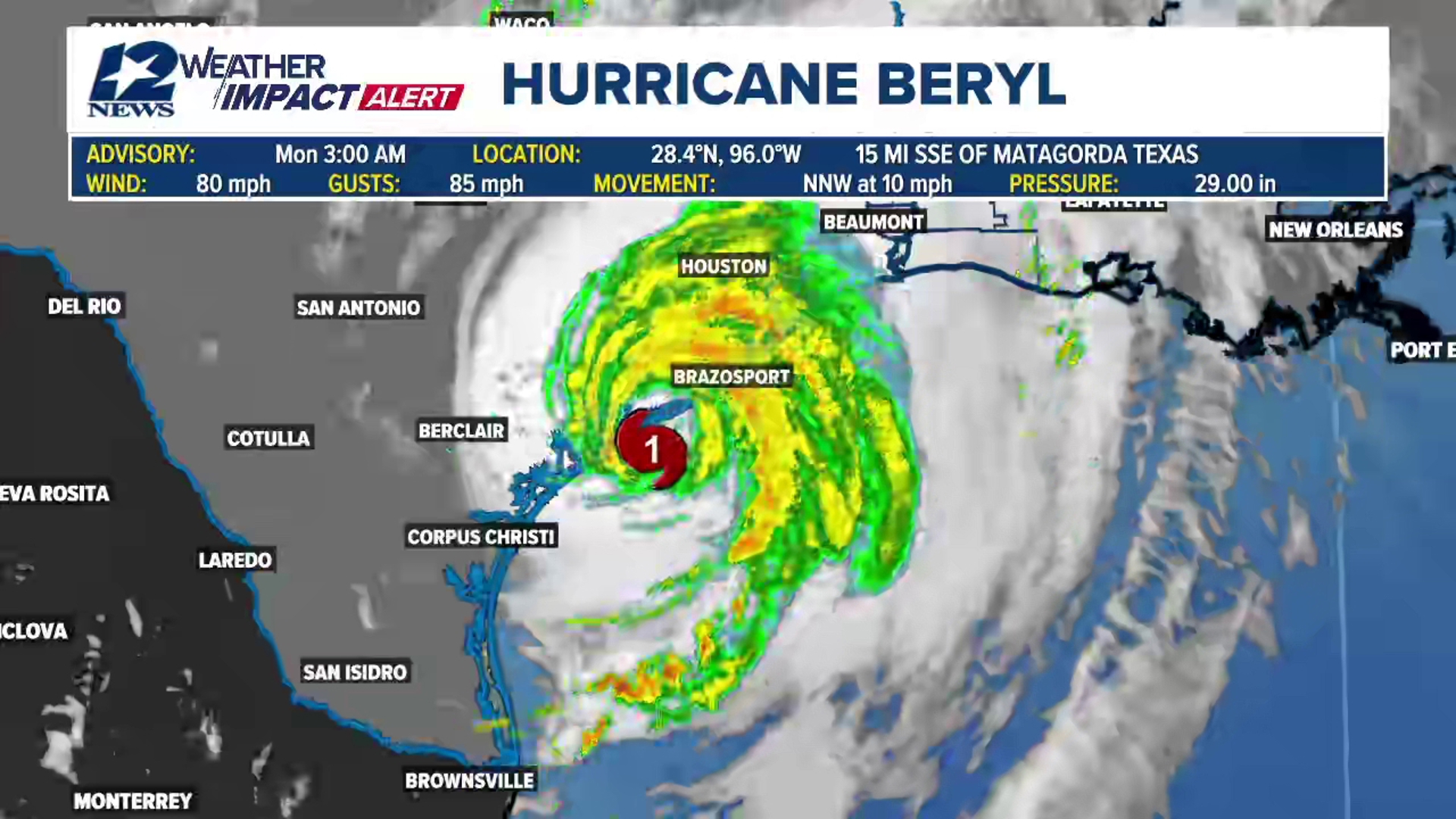 Beryl tracker: What Southeast Texas can expect | 12newsnow.com