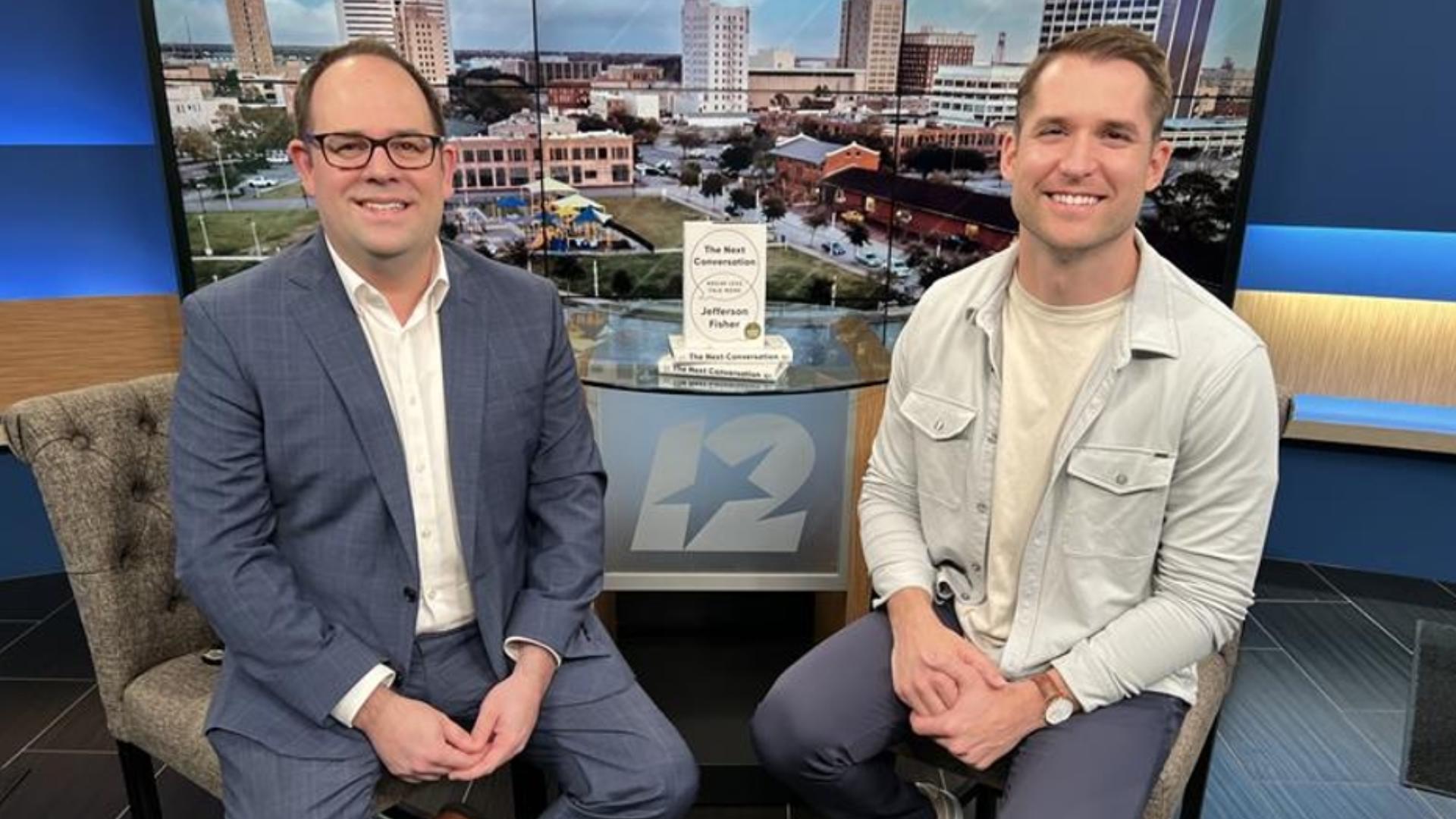 Jefferson Fisher's communication journey goes global | 12newsnow.com