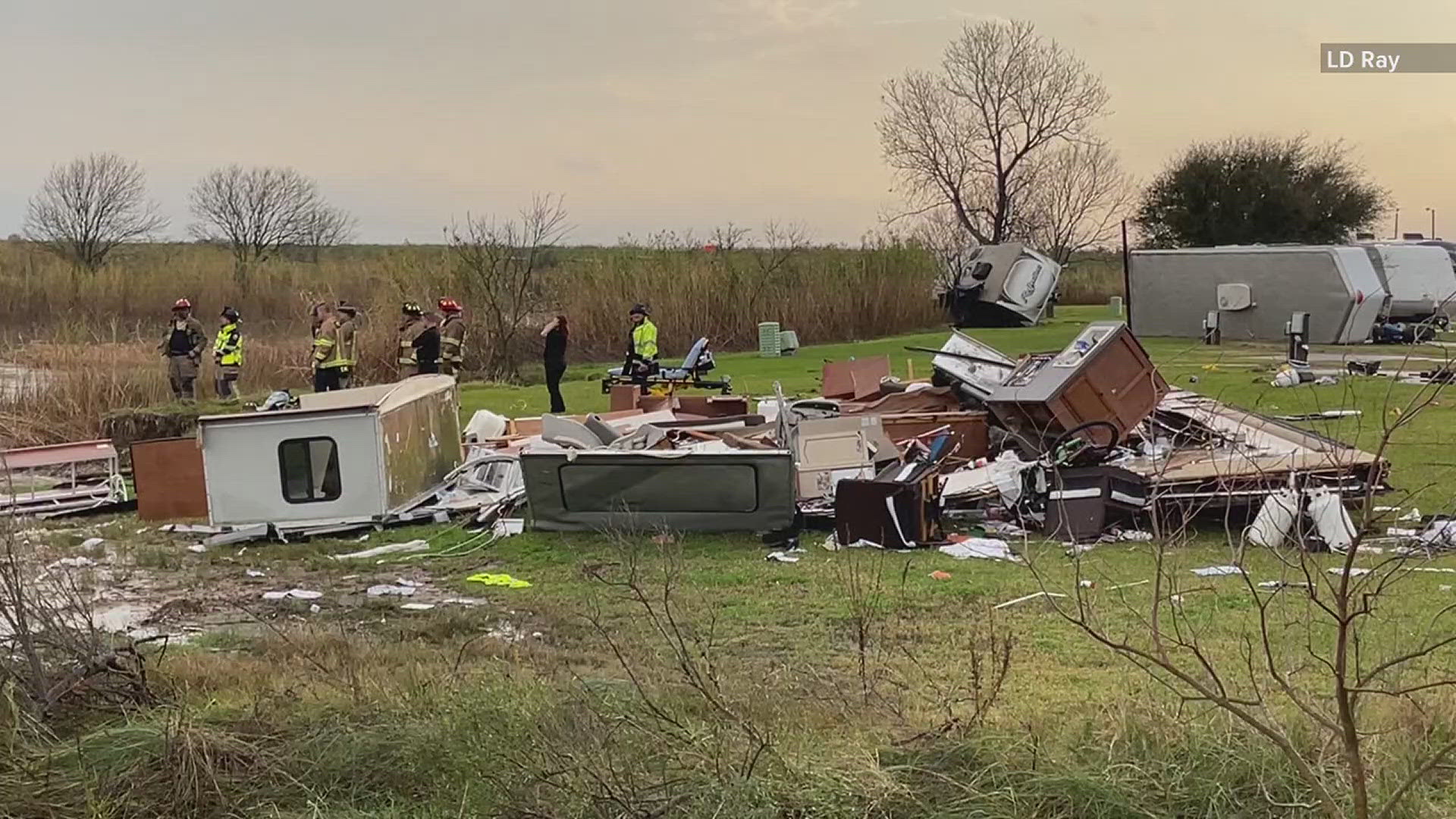 At least two injured after tornado tears through Pleasure Island ...