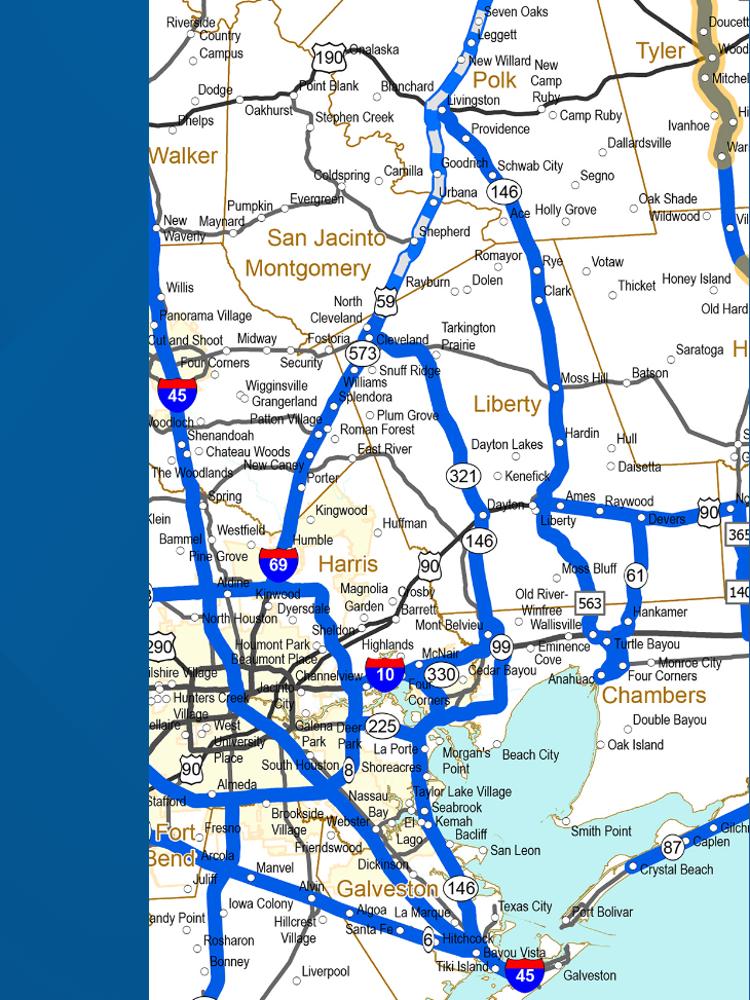 TxDOT maps new hurricane evacuation routes for Southeast Texas ...