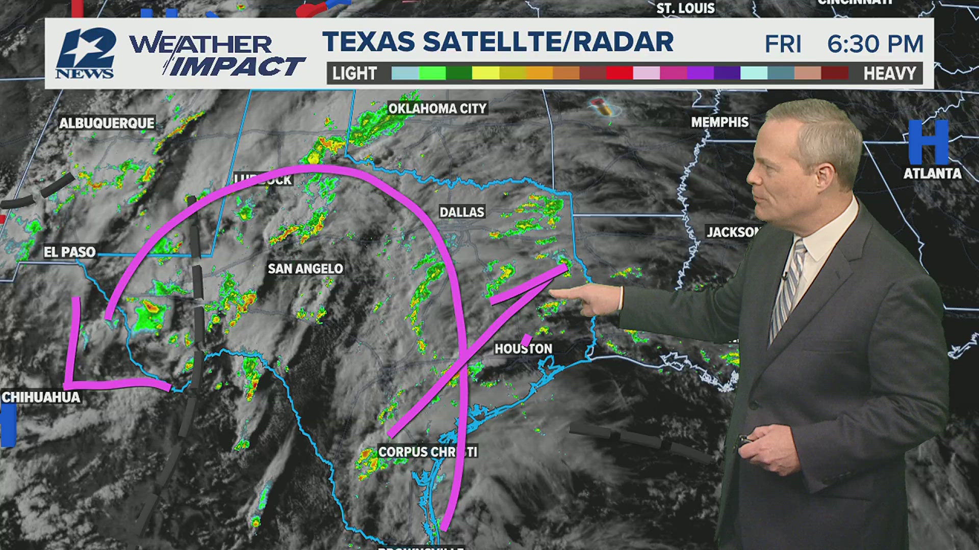 Soggy Saturday possible with better weather Sunday | 12newsnow.com