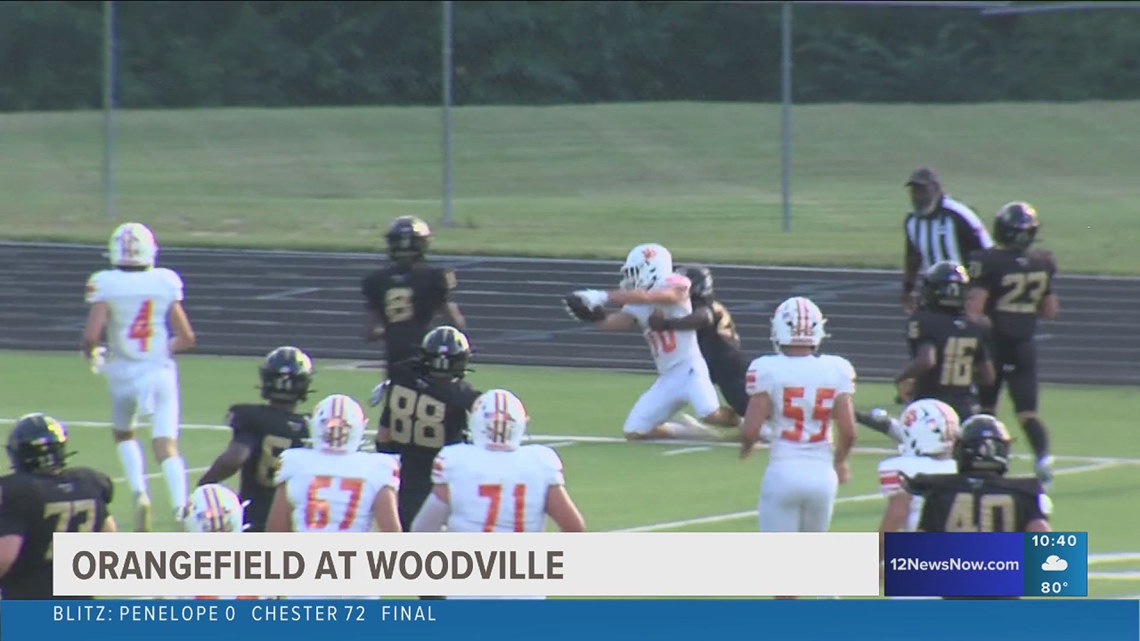 Orangefield puts down Woodville High School 35 - 14 | 12newsnow.com