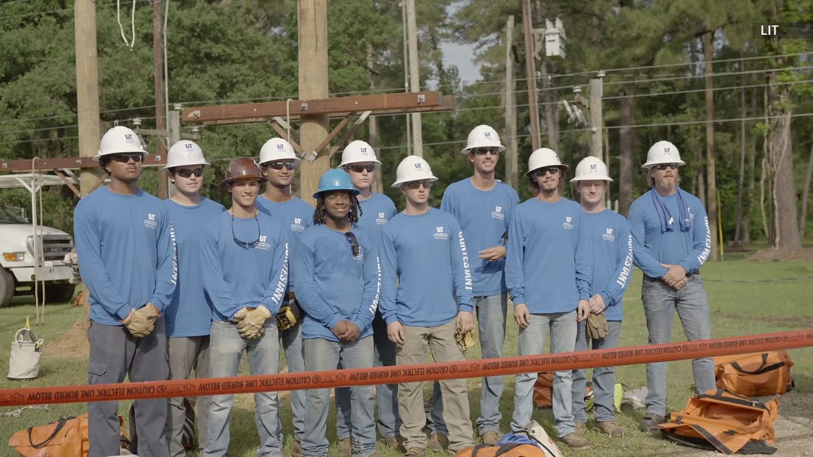 LIT future linemen showcase skills at annual rodeo | 12newsnow.com