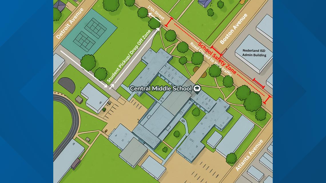 Nederland enforces new safety zone near Central Middle School ...
