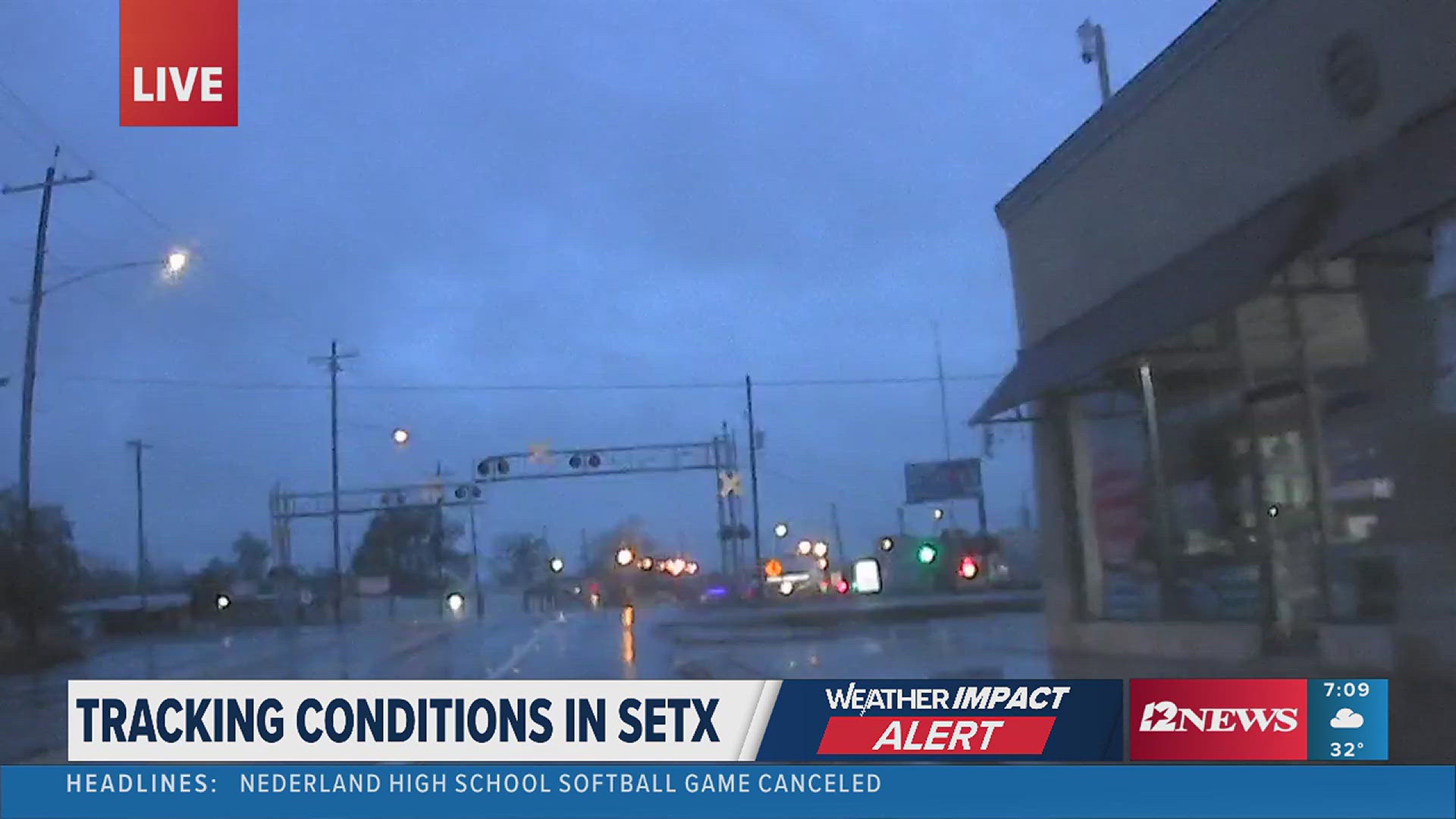 Hardin County road conditions were cold, wet Sunday morning | 12newsnow.com