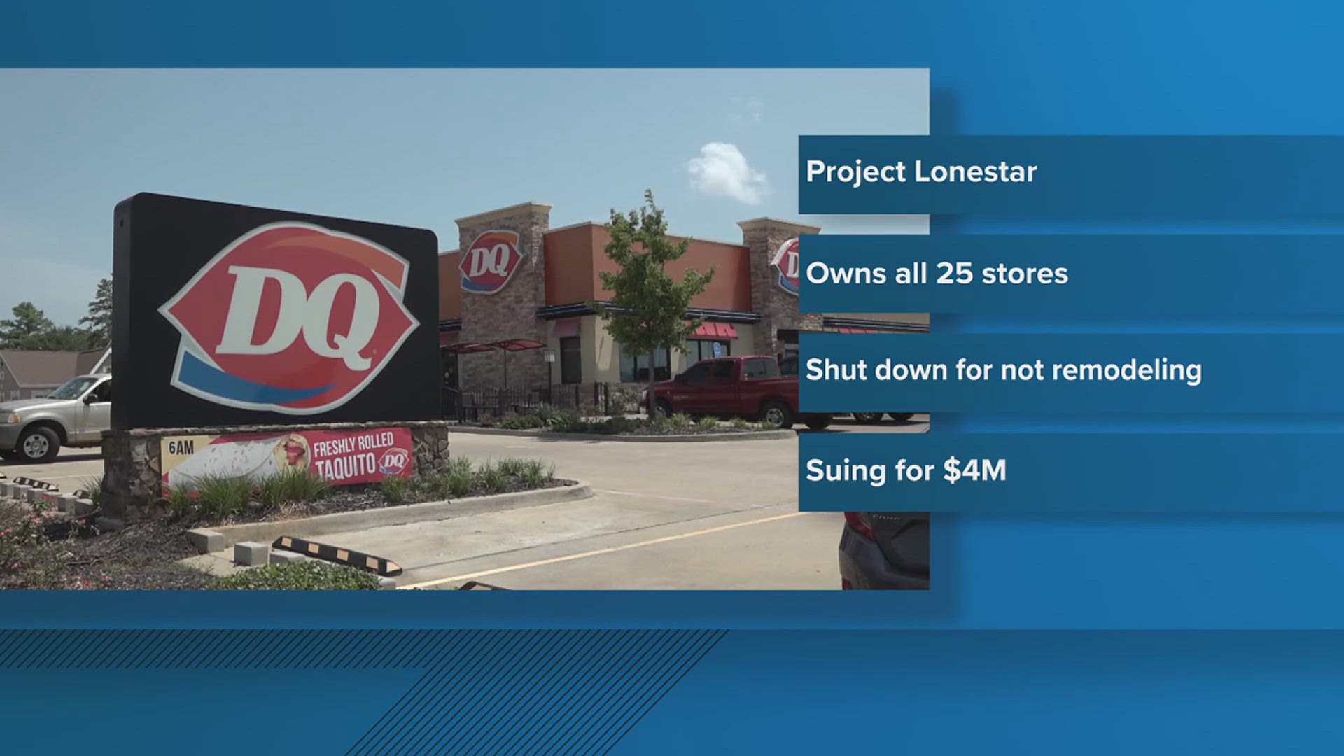 Lawsuit reveals why more than two dozen Texas Dairy Queen stores may ...