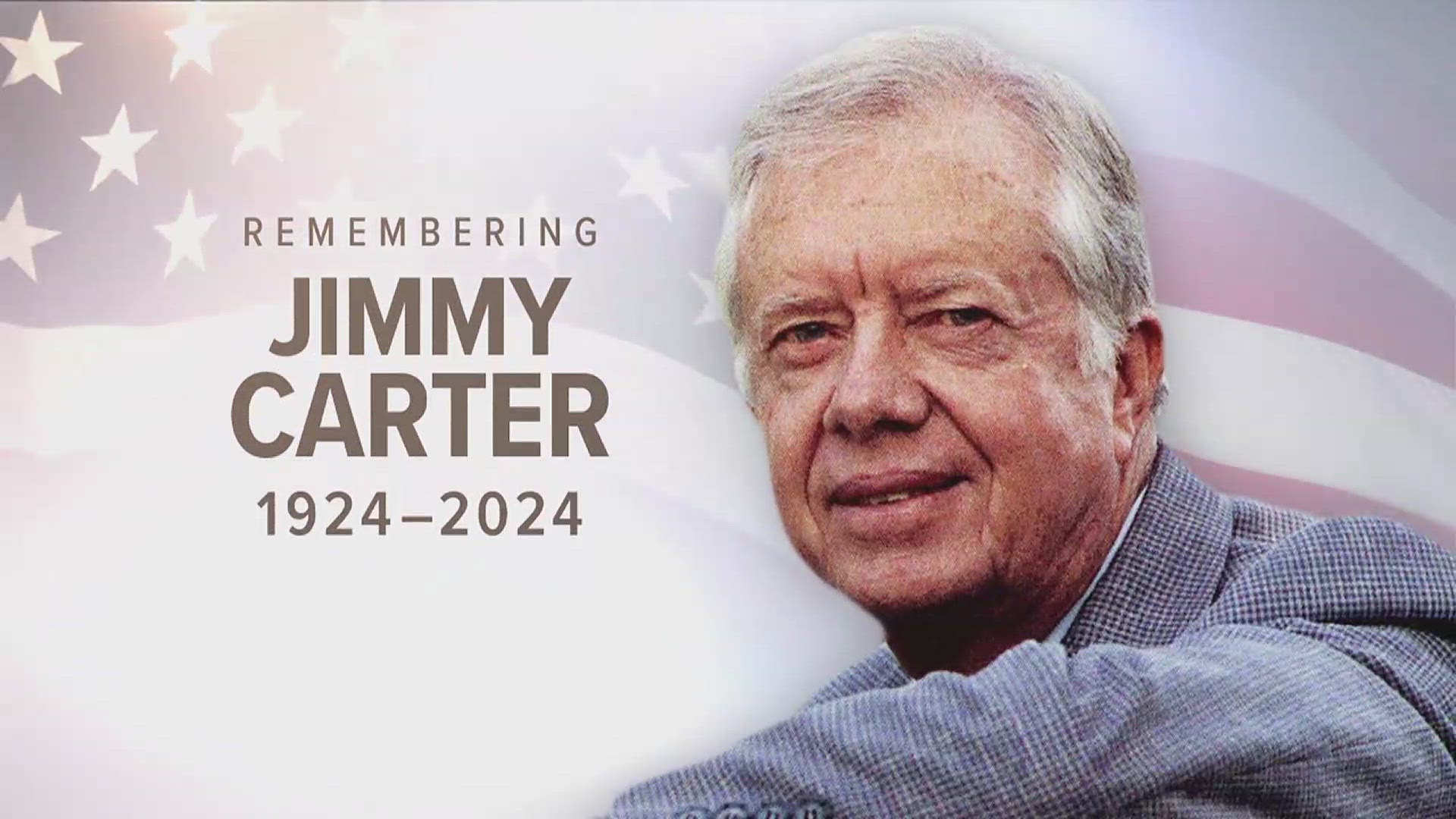 Nation mourns the loss of former President Jimmy Carter as state ...