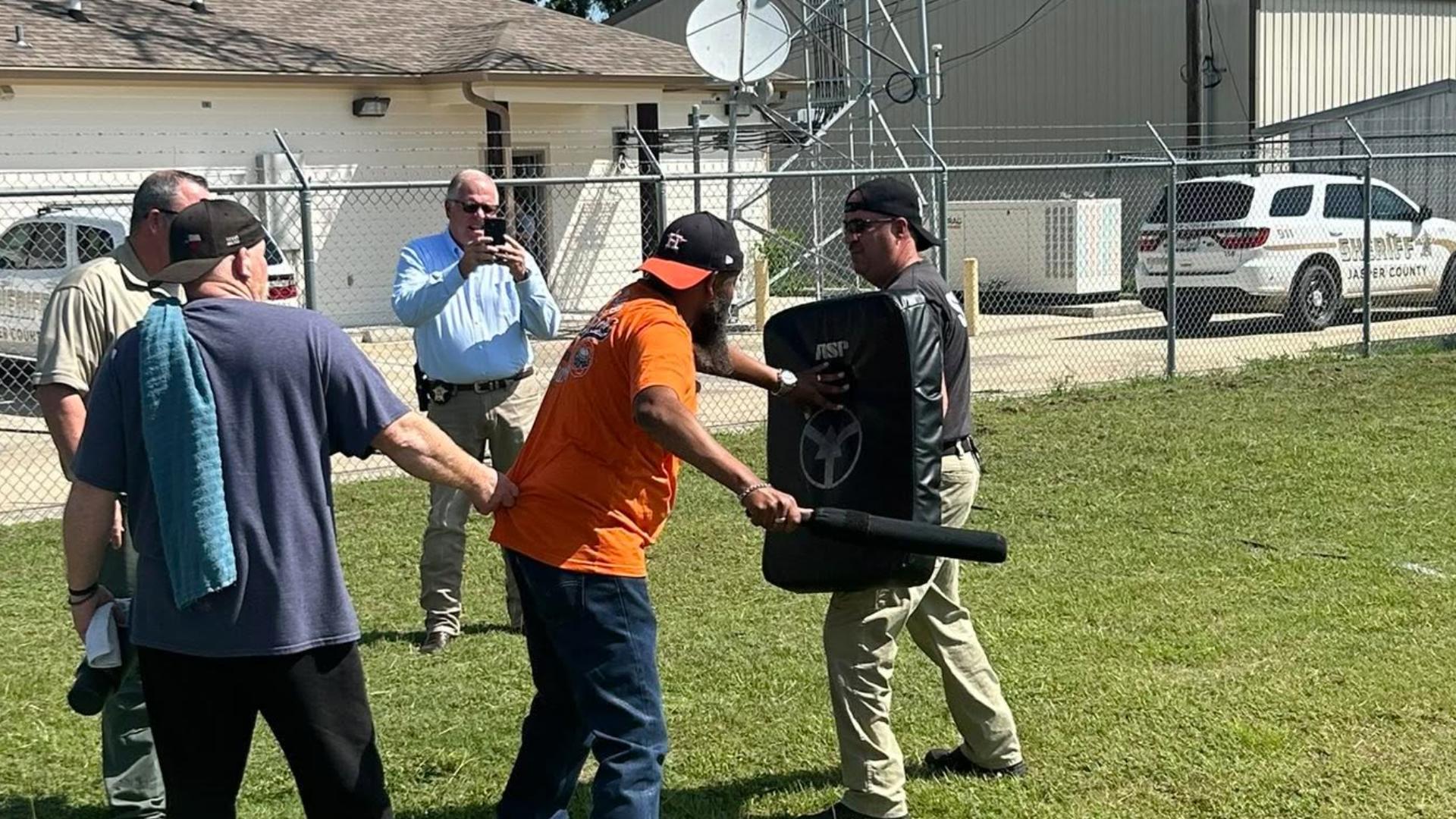 Jasper County jail officers complete 'pepper spray' certification ...