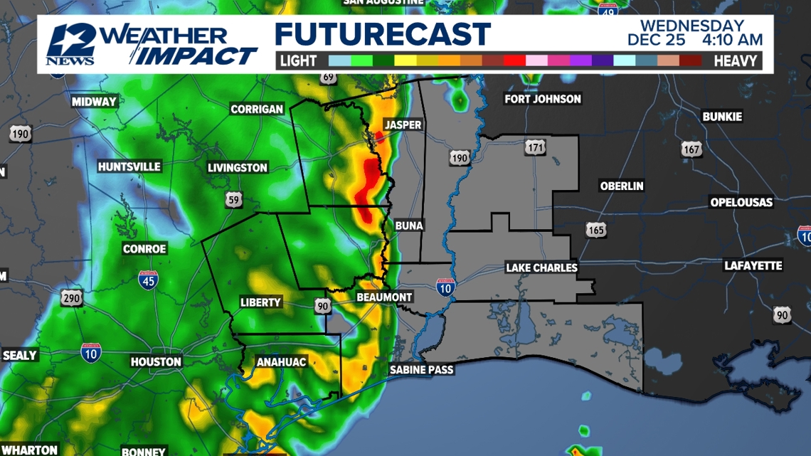 Weather Impact Alert Overnight | 12newsnow.com
