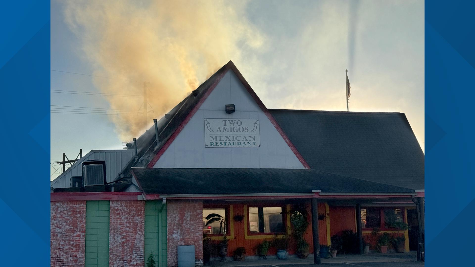 Sprinkler system helps contain early-Friday morning fire at Mexican ...