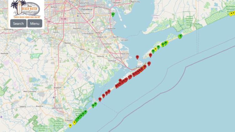 High bacteria levels trigger swim advisories at multiple Galveston ...