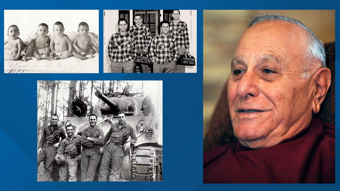 Carl Perricone, last of historic quads, dies at age 95 | 12newsnow.com