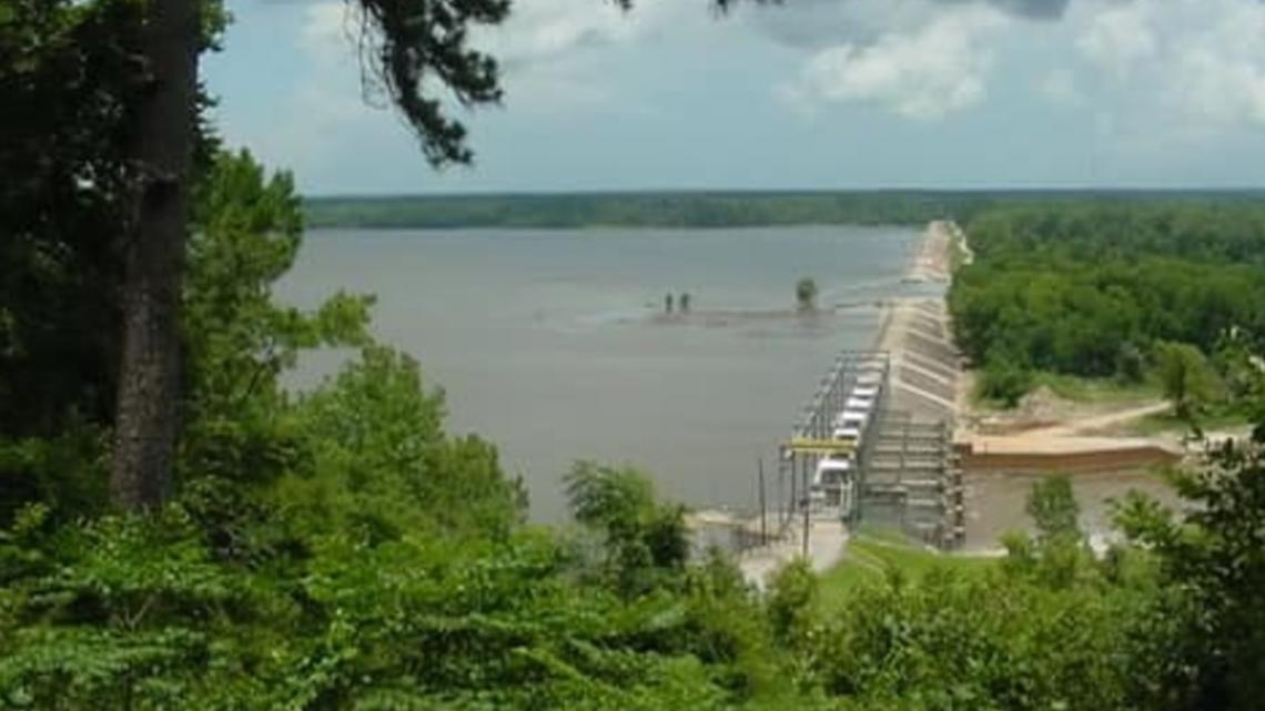 Dam B releasing water | 12newsnow.com