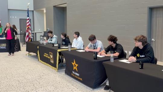 Nederland Bulldogs headed to the Army: Eight seniors sign letters of ...