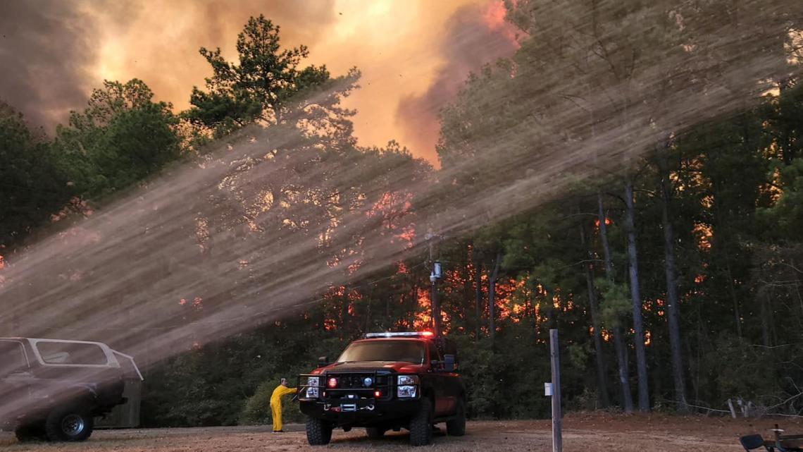 Jasper County fire 95% contained, has burned 3,500 acres | 12newsnow.com
