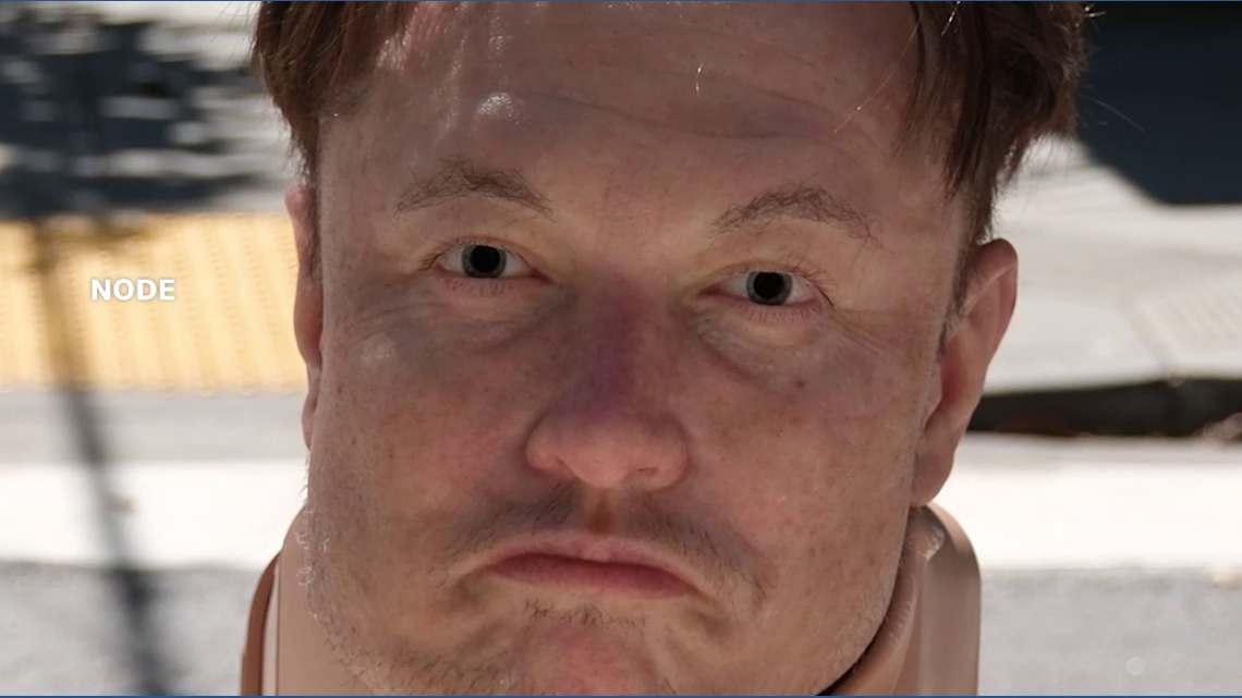 Real dogs meet up with an Elon Musk robotic dog on the streets of San ...