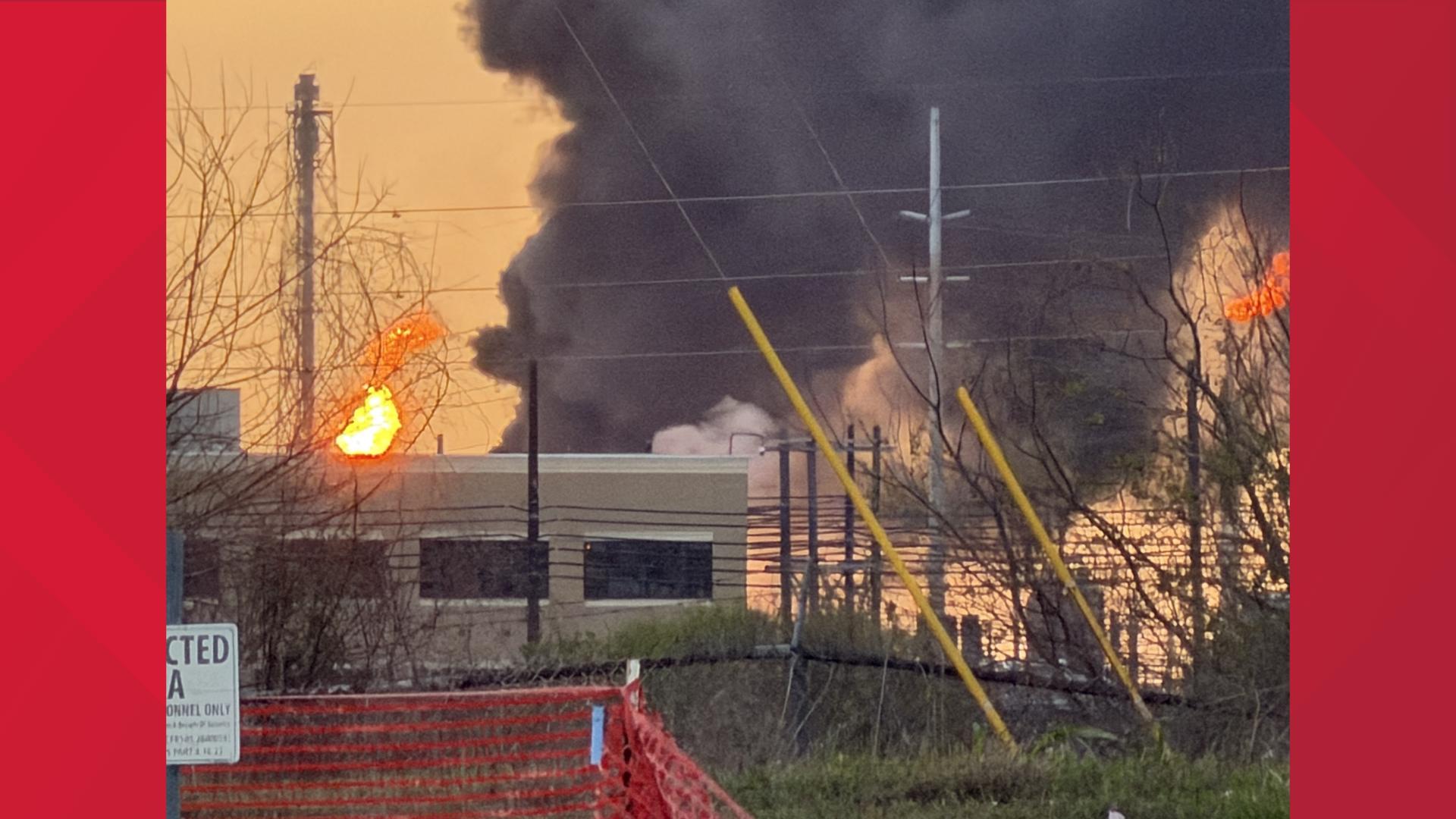 Fire at Valero refinery in Port Arthur extinguished; shelter-in-place ...