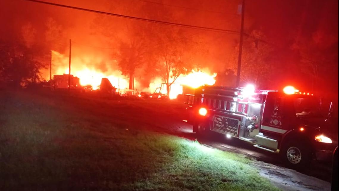 Newton County fire departments battle early Friday house fire ...