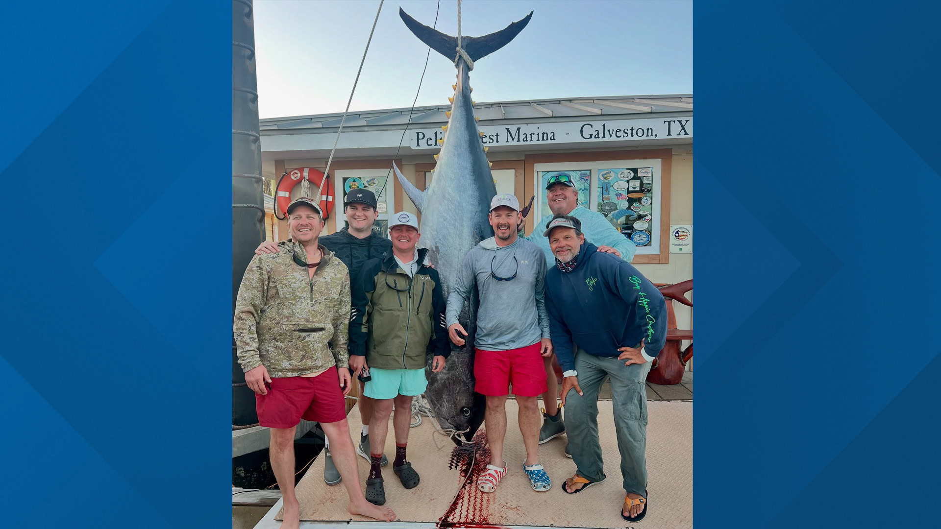 Houston man's 884-pound bluefin tuna officially confirmed as Texas ...