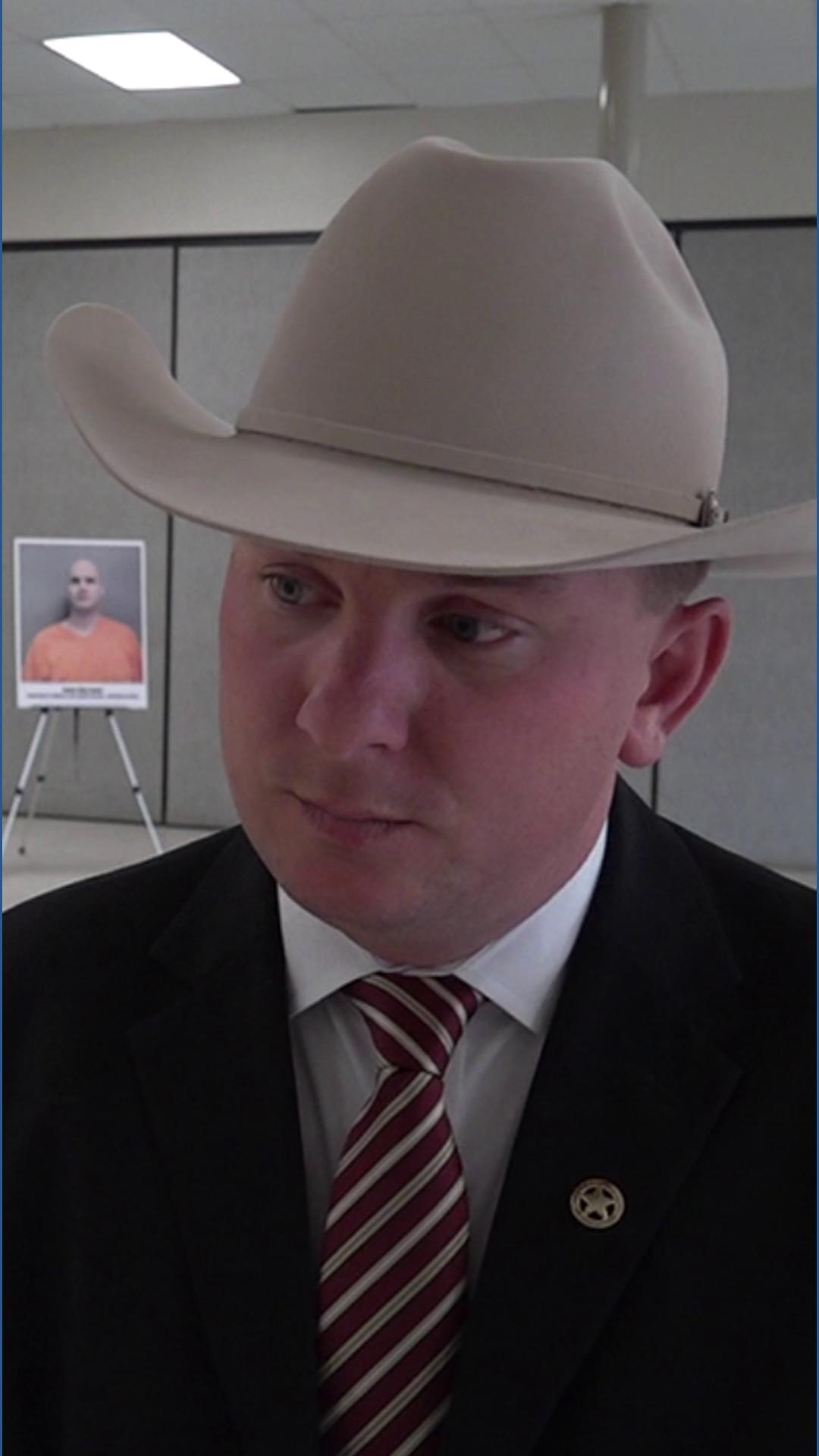 Newton County Sheriff Colton Havard provides update on Joshua Larkin ...