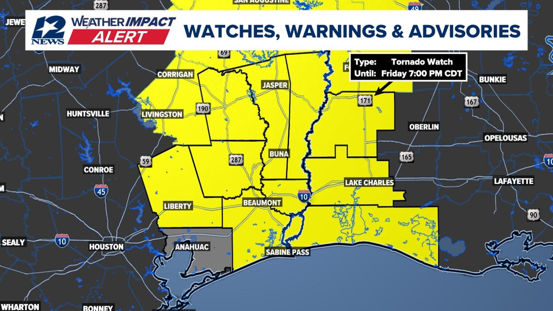 Potential heavy rain triggers Weather Impact Alert Day for Southeast ...