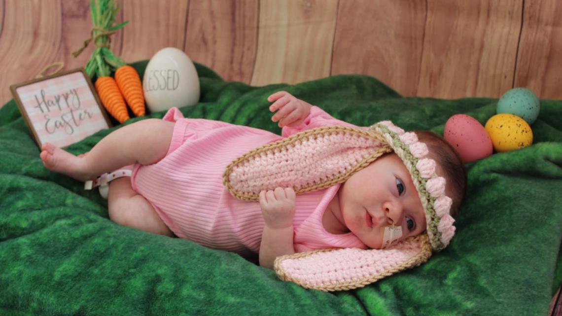 St. Elizabeth NICU babies celebrate their first Easter | 12newsnow.com