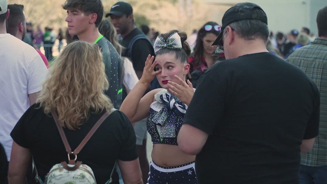 Mauriceville cheer school present during brawl and ensuing panic at NCA ...