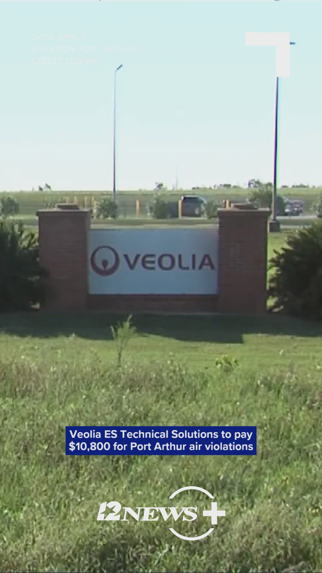 Veolia ES Technical Solutions to pay $10,800 for Port Arthur air ...
