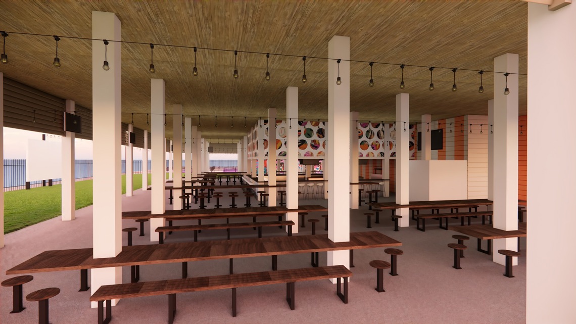 Pour Neches shares renderings of upcoming restaurant | 12newsnow.com